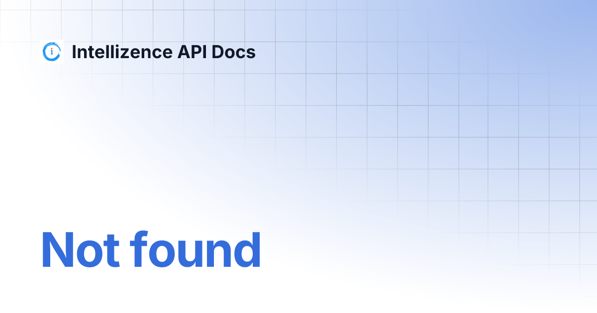 Merger & Acquisition Dataset API | Intellizence API Docs